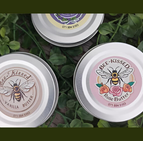 Bee-Kissed Butters – Rose, Lavender, Vanilla, or Lime